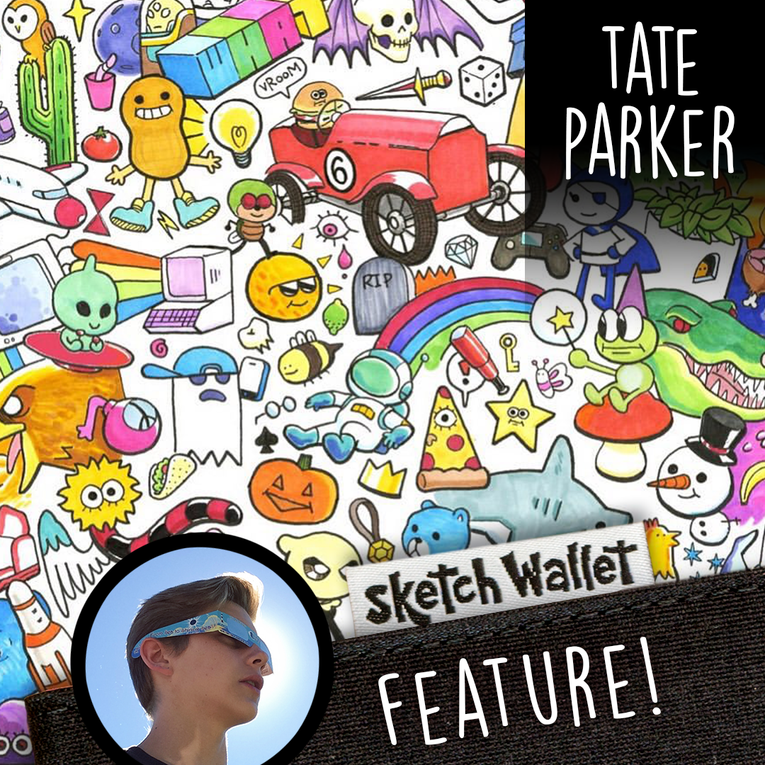 Featured Artist: Tate Parker! – Sketch Wallet